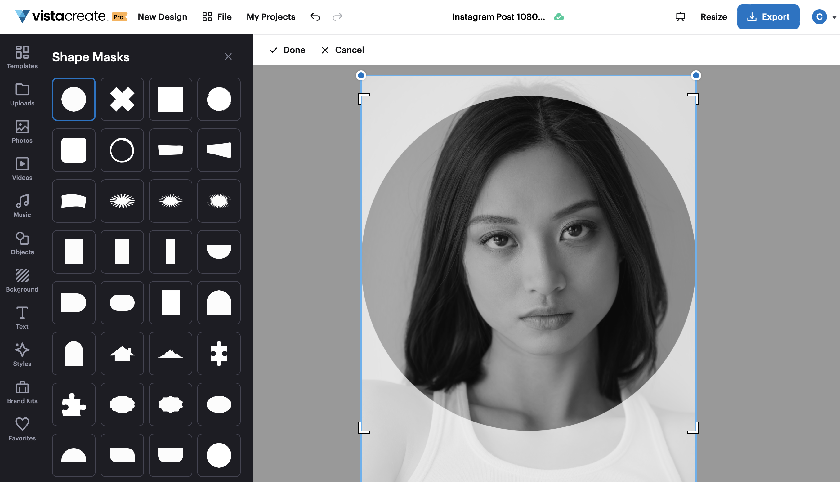 How do I edit an image in VistaCreate? – VistaCreate Help Center