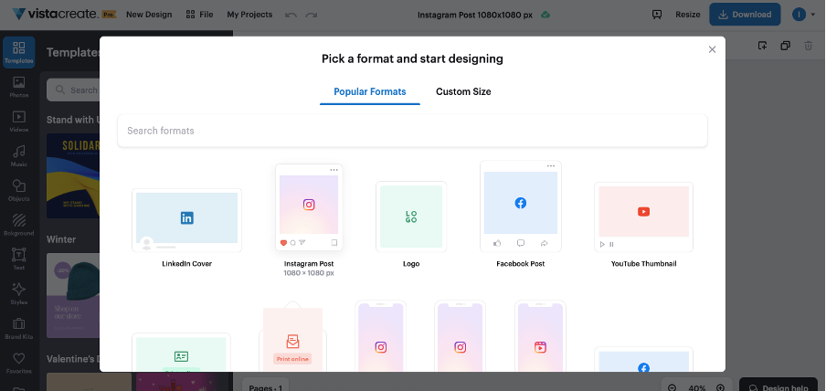 How do I create a design from scratch in VistaCreate? – VistaCreate ...